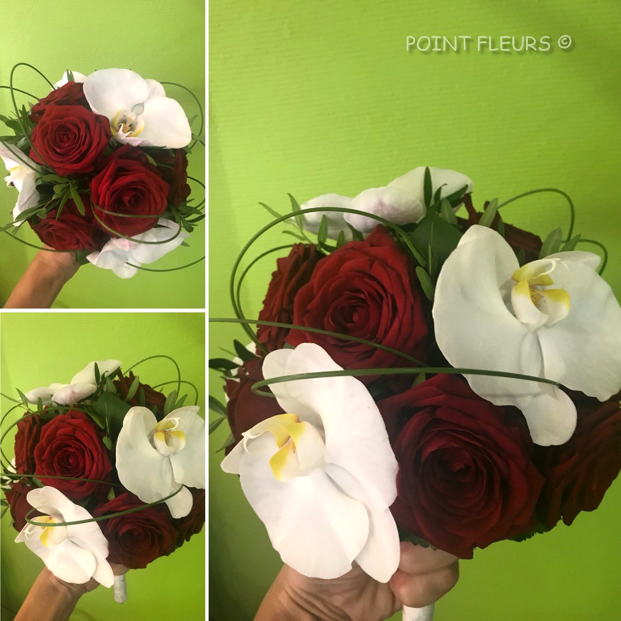 Bouquets de mariée ronds - Point Fleurs