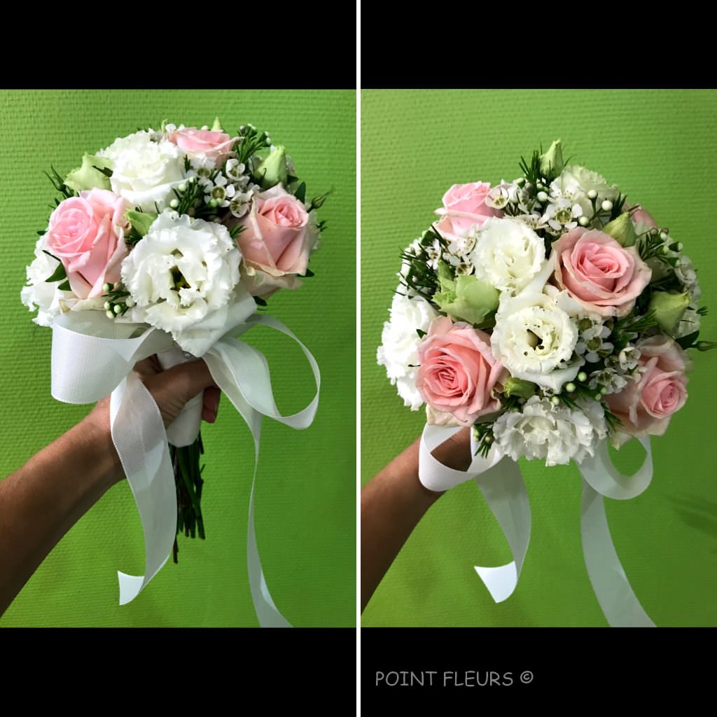 Bouquets de mariée ronds - Point Fleurs